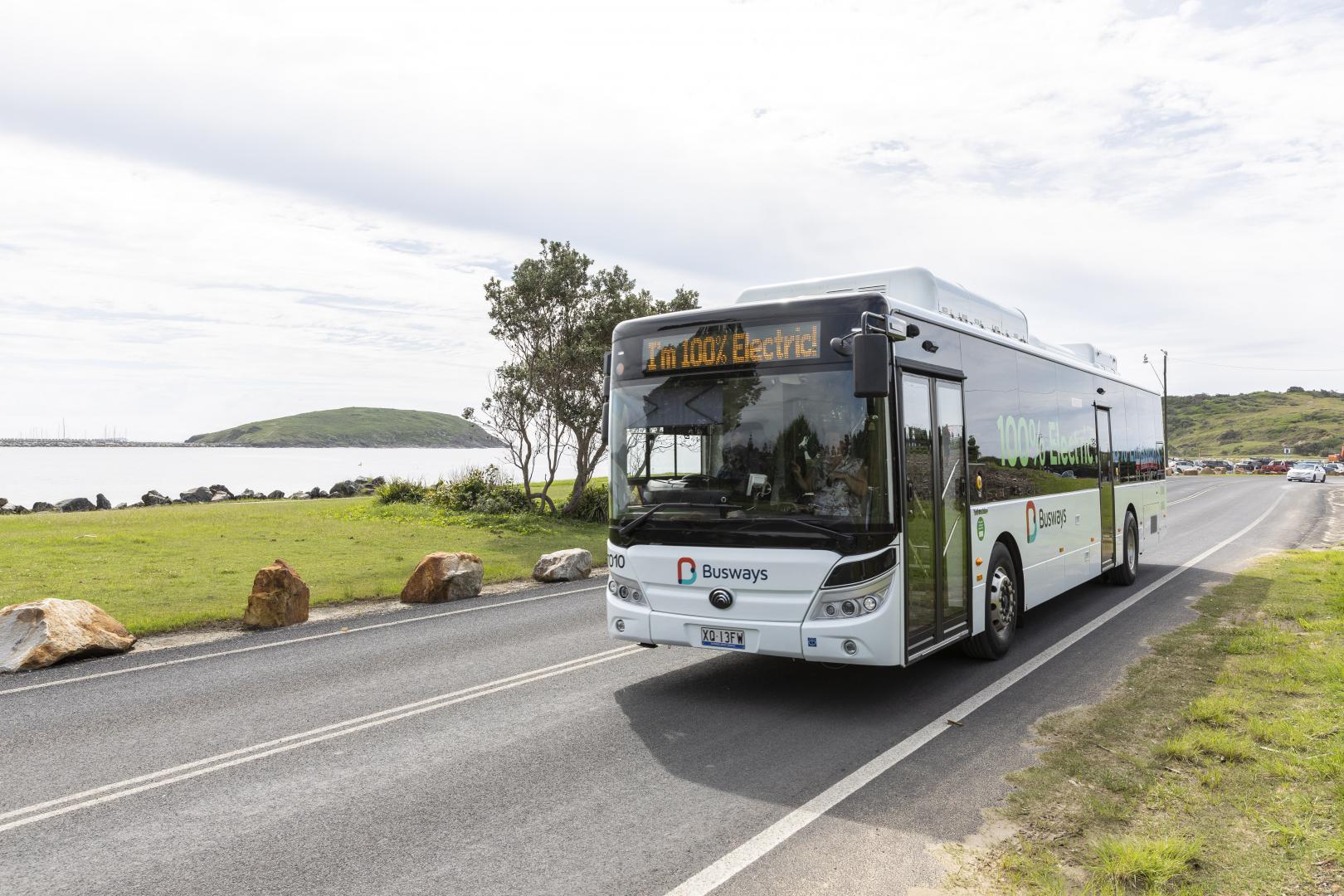 Busways runs Coffs Harbour's first electric bus trial | Busways