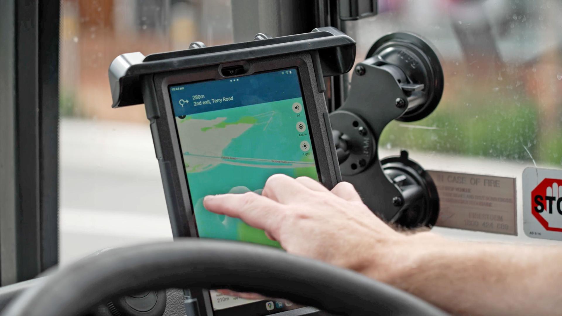 New Driver Assistance System to Help Bus Drivers: Navigation App for ...